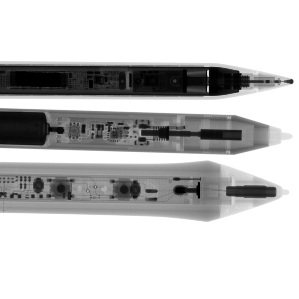 Stylus Pen's X-ray images, Matsusada Precision X-ray applications